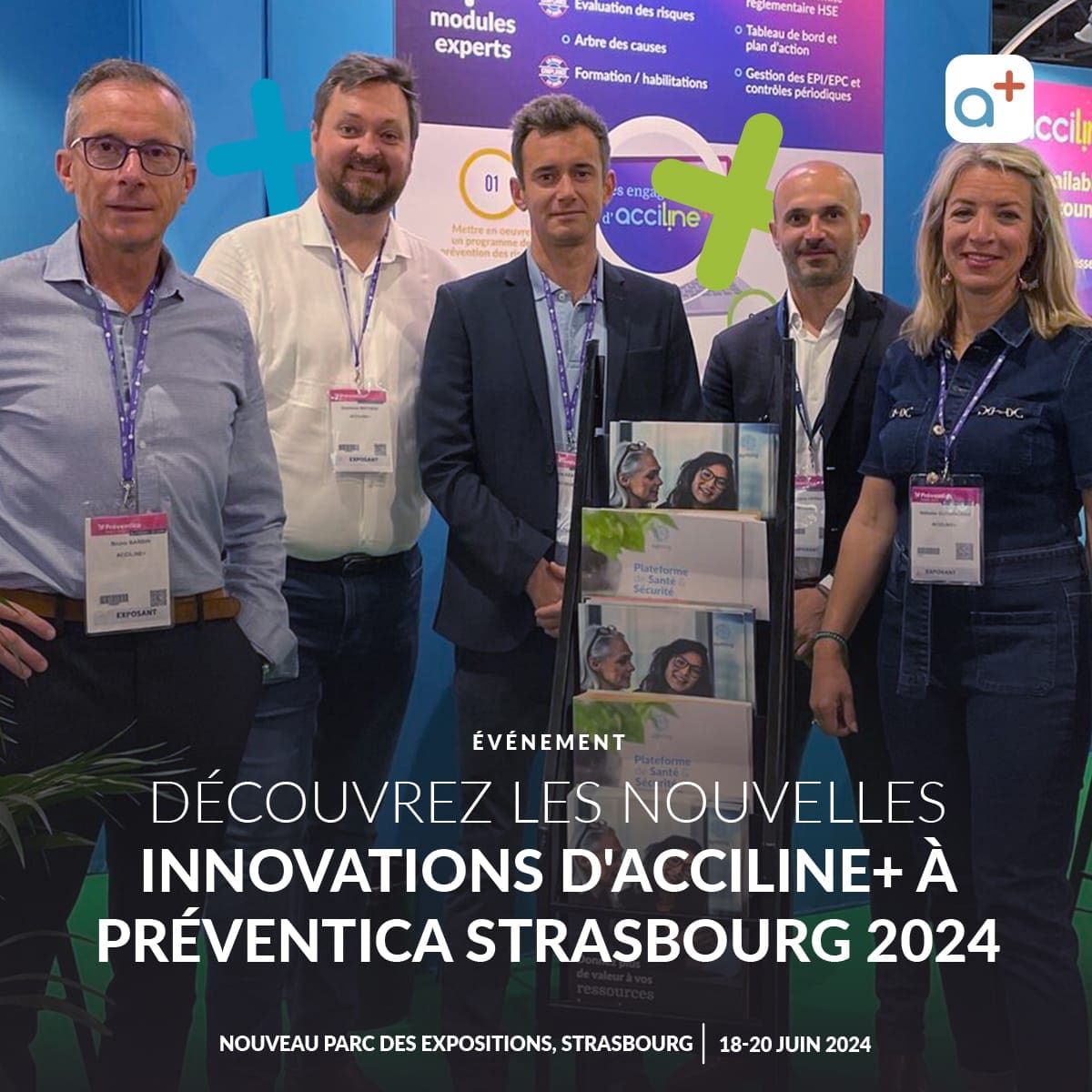 📅 Les innovations d'Acciline+ à Préventica de Strasbourg 2024